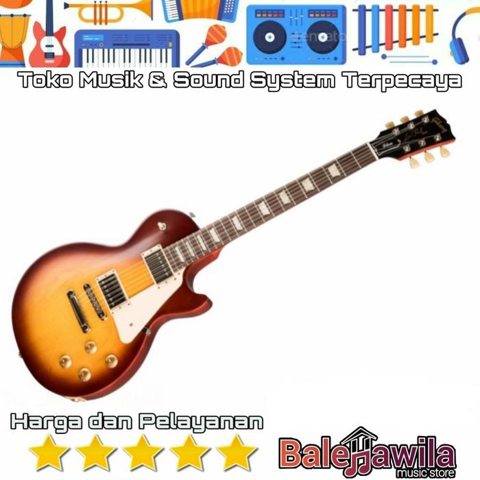 Jual Gitar Elektrik Gitar Gibson Les Paul Tribute Satin Iced Original ...