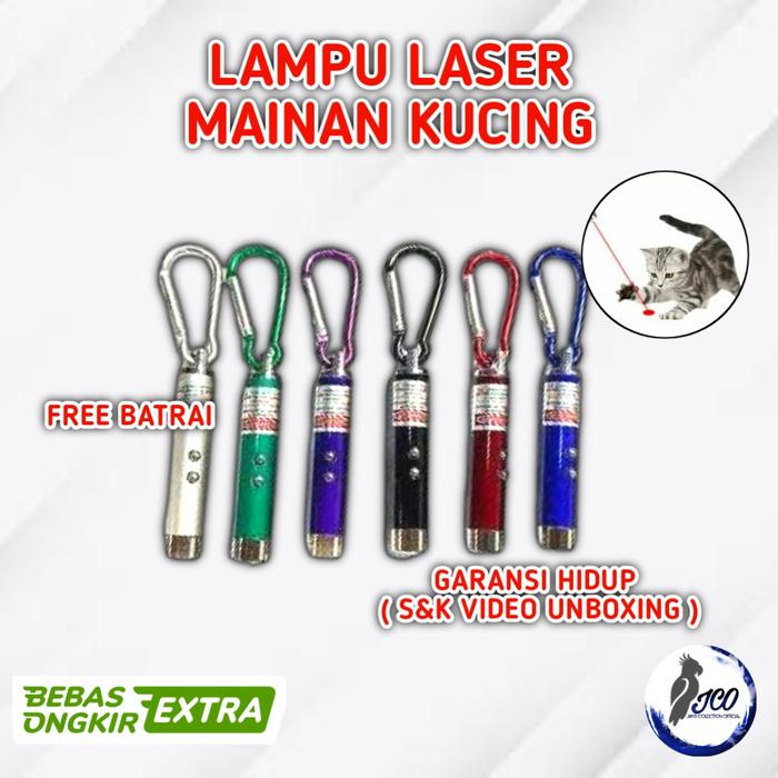 Jual MAINAN LASER KUCING FREE BATRAI POINTER KUCING MAINAN KUCING ...