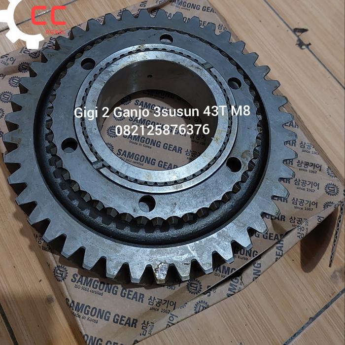 Jual Gigi 2 Ganjo M8 3susun 43T - Jakarta Pusat - CCdiesel | Tokopedia