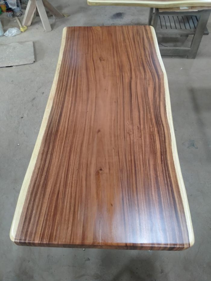 Jual Papan Kayu Suar Solid Untuk Meja Natural Finishing - Kab. Jepara ...