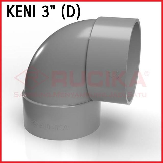 Jual Keni 3" inch D RUCIKA Elbow Knee Kenie L Knie 3 inch - Kota Surabaya - NS Abadi | Tokopedia