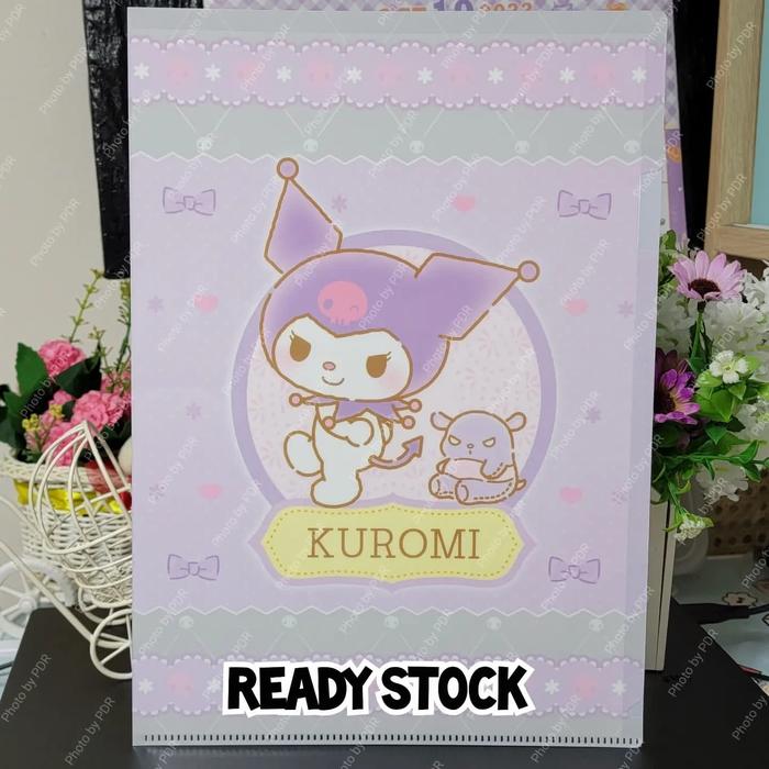 Jual Map File Folder A4 Sanrio Original Hello Kitty My Melody Kuromi Cs ...
