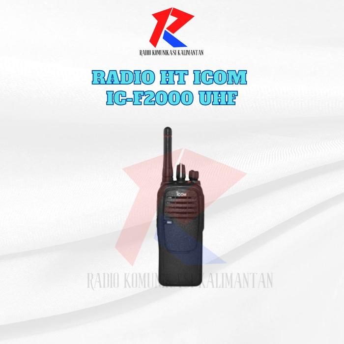 Jual RADIO HT ICOM IC F2000 UHF - Kota Balikpapan - Radio Komunikasi ...