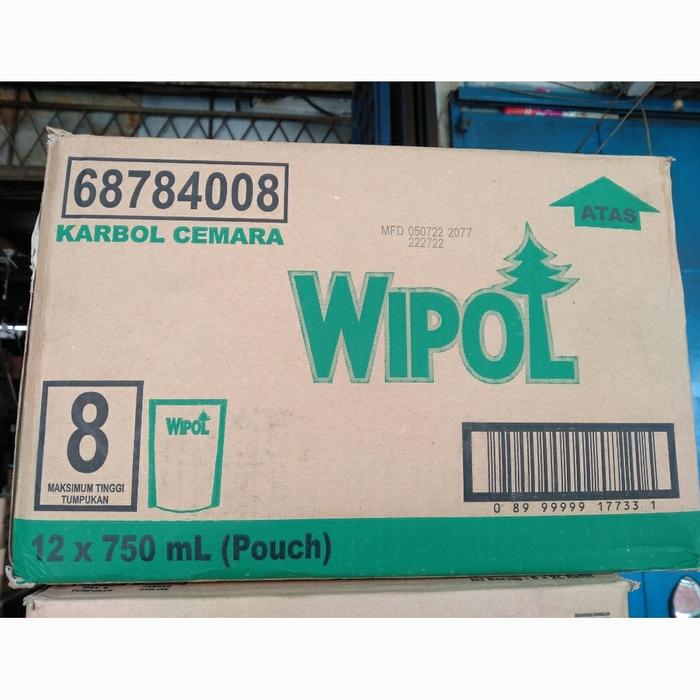 Jual Wipol Karbol Cemara 750 ml x 12 Pouch Per Dus - Kota Tangerang - Nabe Sembako | Tokopedia