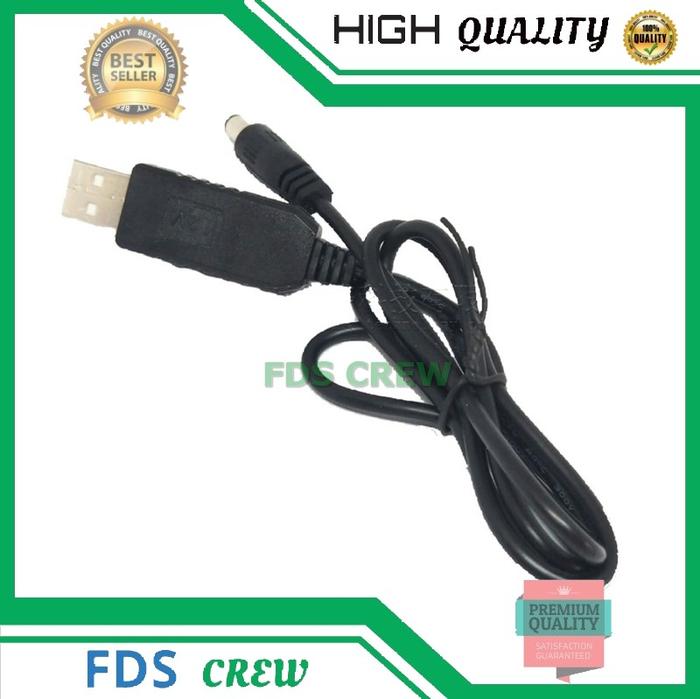 Jual Kabel USB DC Step Up 5V To 12V POWERBANK Router Modem Wifi Jack 5. ...