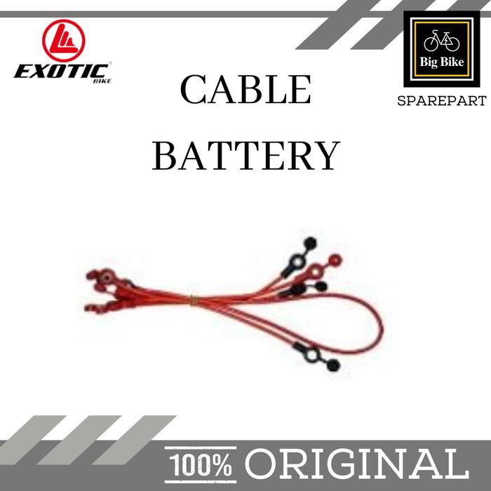Jual KABEL KONEKTOR AKI SEPEDA LISTRIK SEPEDA LISTRIK EXOTIC BY PACIFIC ...