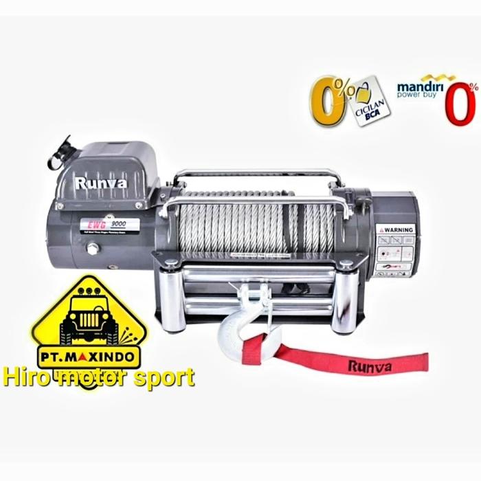 Jual runva electric winch EWG 9000 kapasitas 4,5 ton - Jakarta Pusat ...