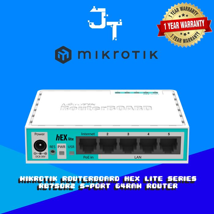 Jual MikroTik Router Indoor RB750r2 / hEX Lite / Router RB750 r2 hEX ...