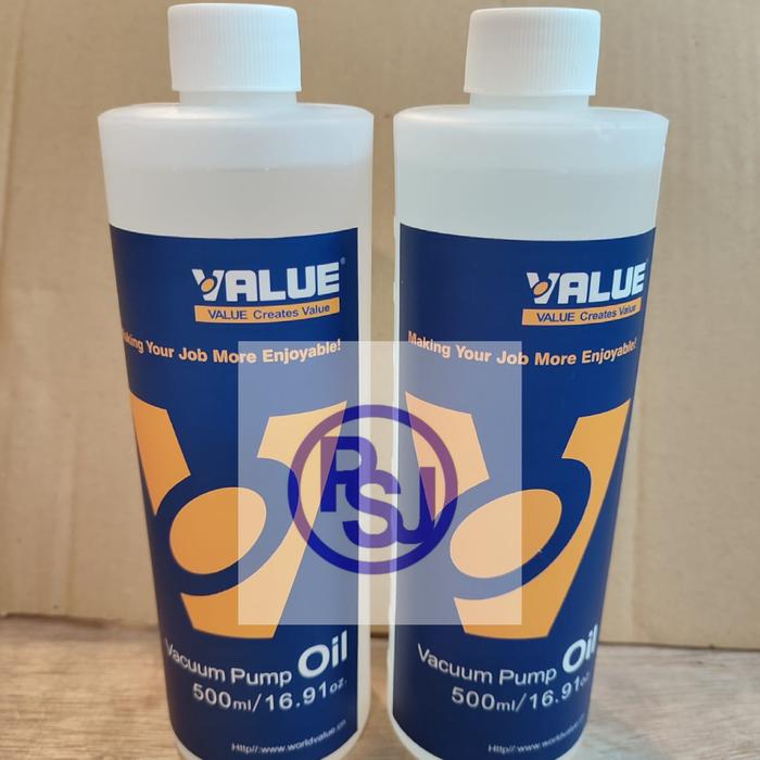Jual OLI VACUM PUMP VALUE / OLI VAKUM AC MERK VALUE 500ML - Jakarta ...