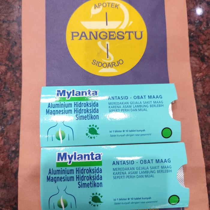 Promo Mylanta Tablet Kunyah 1 Blister 10 Tablets / Sirup Milanta / Obat ...