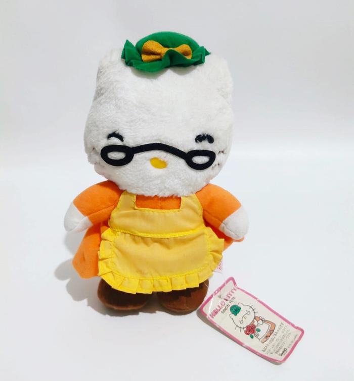 Jual Boneka Mama Hello Kitty Mary White Sanrio Jepang RARE Plush Doll ...