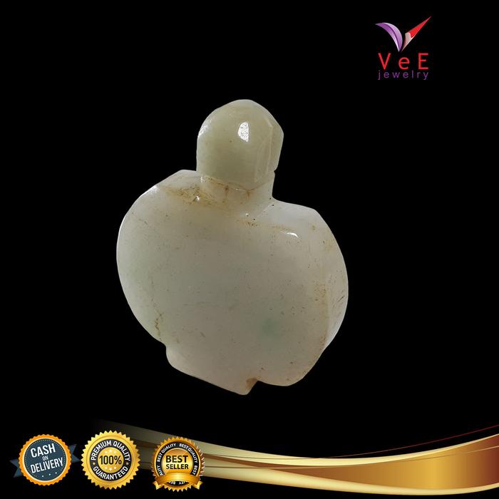 Promo Barang Antik Batu Giok Kuno Asli Cina Jade Snuff Bottle Putih ...