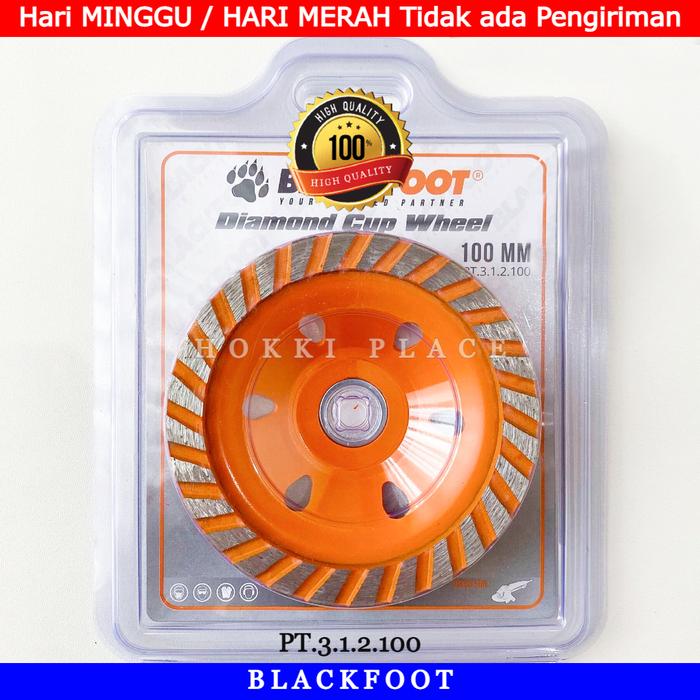 Jual DW CUP BLACKFOOT 3"& 4" DIAMOND CUP WHEEL MATA GERINDA POLES ...