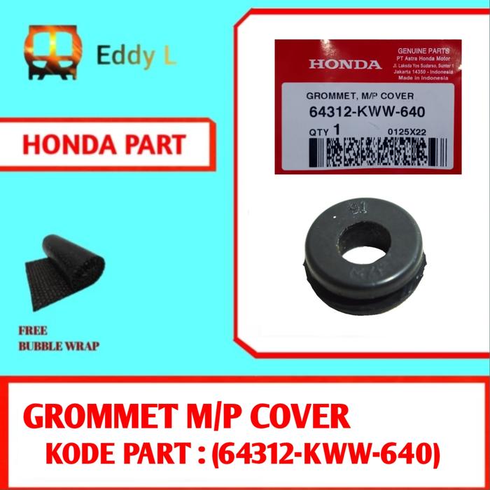 Jual Karet Body/Grommet M/P Cover Supra GTR|REVO|VARIO (64312-KWW-640 ...