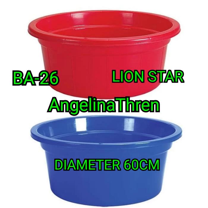 Jual BAK BULAT JUMBO 60CM LIONSTAR BA-26 BASKOM 60CM JUMBO LS - Kab ...