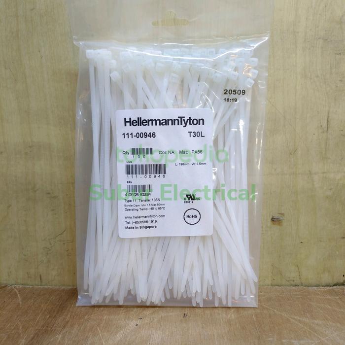 Jual Kabel Ties Hellermann Insulok T30L,Cable Ties T30L - Jakarta Barat - Subur Electrical ...