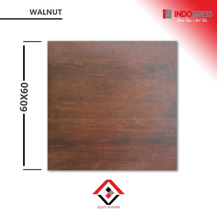Jual granit 60x60 - motif kayu - indogress walnut - Kab. Tangerang - PD Sejati Mandiri | Tokopedia