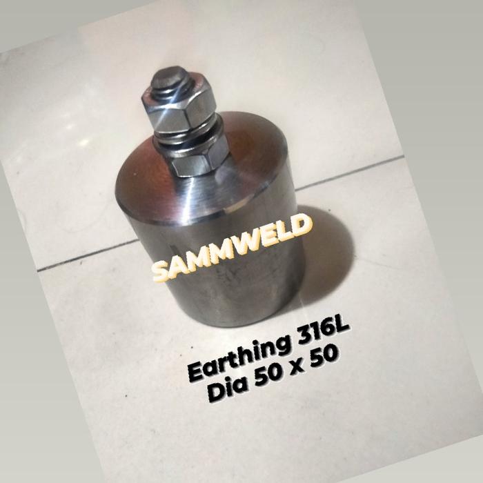 Jual Earthing Boss Stainless 304 Dia 50*50 M-10(Terima Custom Proses ...