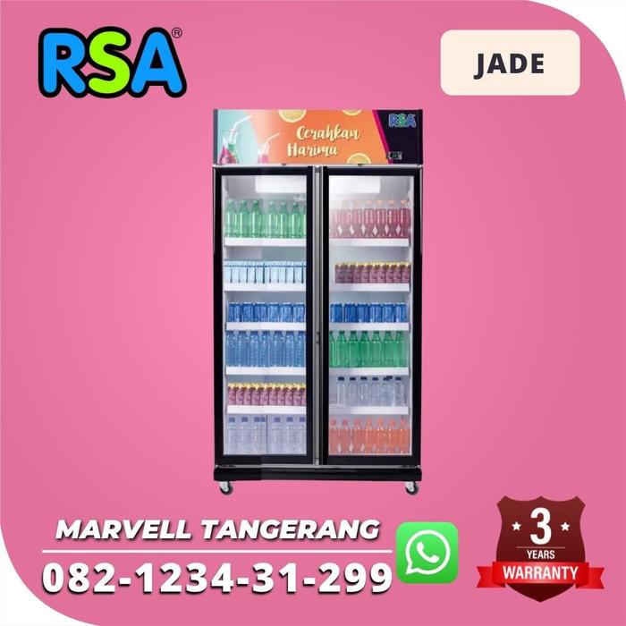 Jual SHOWCASE RSA JADE 2 PINTU DISPLAY COOLER ORIGINAL - Kab. Tangerang ...