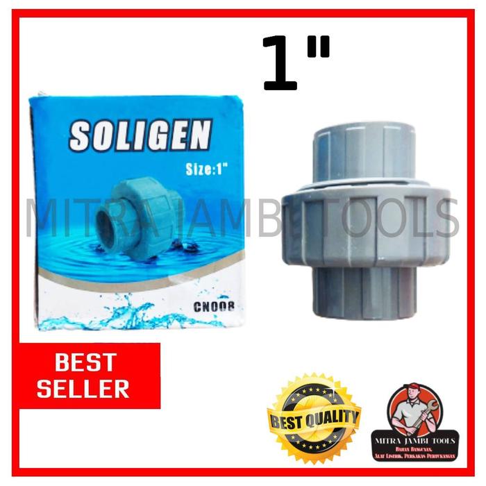 Jual WATERMUR SOLIGEN 1" PVC PLASTIK POLOS UNTUK POMPA AIR - Kota Jambi ...