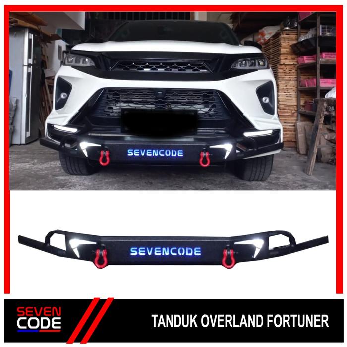 Jual FRONT BUMPER GUARD FORTUNER LEGENDER 2021 OVERLAND STYLE ...