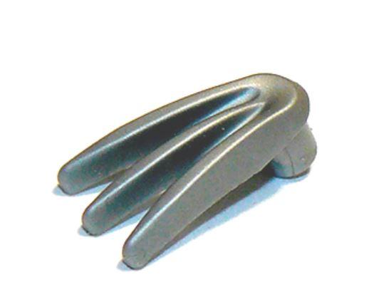 Jual LEGO 10187 Minifigure Weapon Bladed Claw Spread Flat Silver - Kota ...