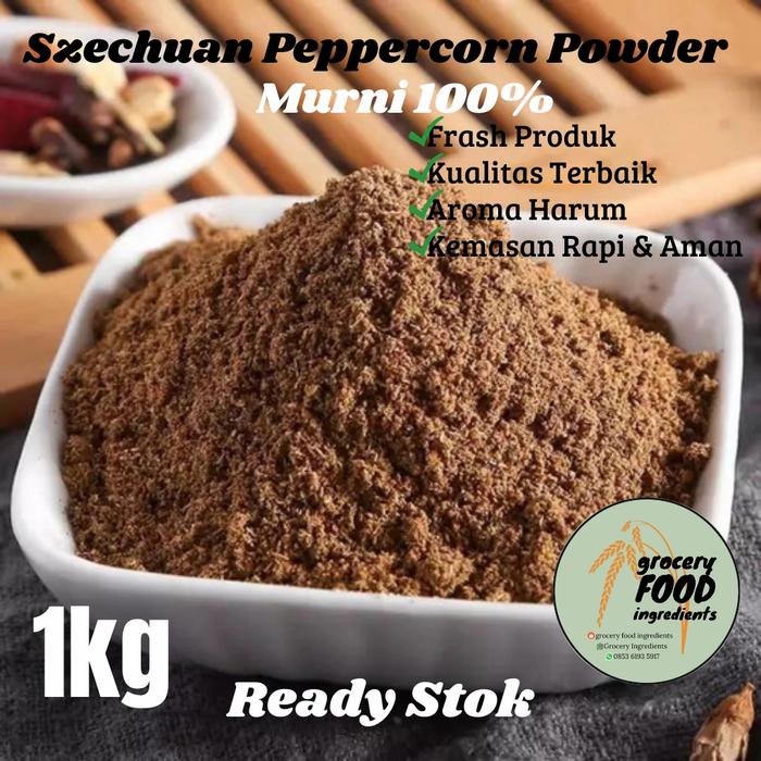 Jual SzeChuan Peppercorn Powder 1kg / Hua Jiao / SiChuan Pepper Lada ...
