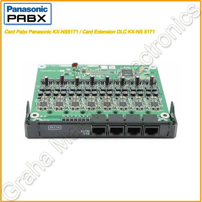 Jual Card Pabx Panasonic KX-NS5171 / Card Extension DLC KX-NS 5171 ...