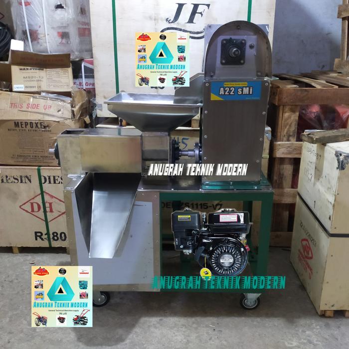 Jual Mesin peras santan kelapa dan parut kelapa 2in1 Engine Yasuka 7HP ...