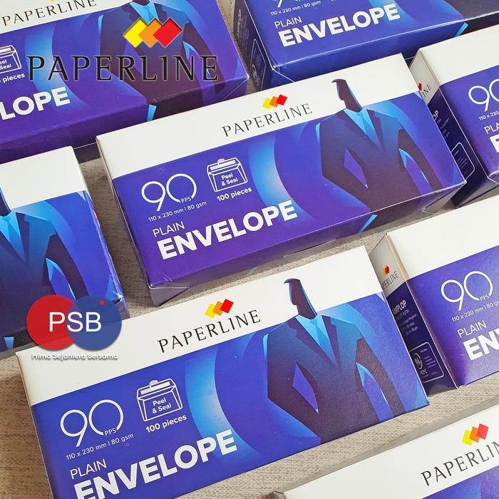 Jual Amplop Putih Paperline 90 pps / Amplop Surat / Amplop polos ...