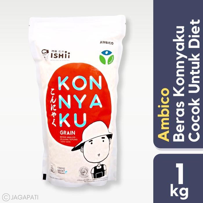 Jual Genki Plant - Beras Konyaku 1kg - Shirataki Konnyaku Rice - Beras ...