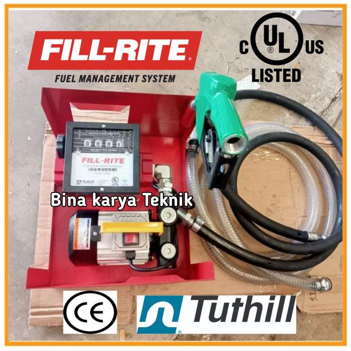 Jual Flow meter FILL RITE SET LENGKAP | Pompa Transfer BBM SOLAR FILL ...
