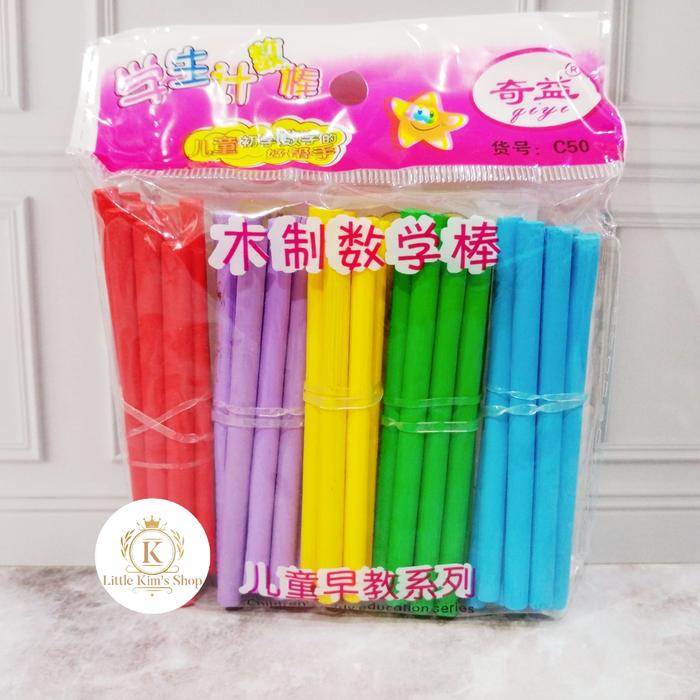 Jual New ! MINI Counting Stick 50 pcs / Alat Berhitung /Belajar ...