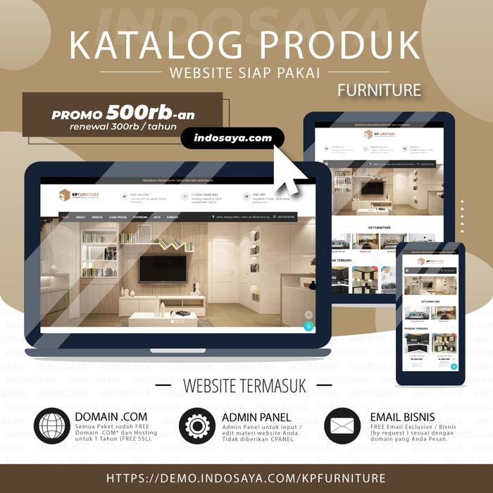 Jual Website Katalog Produk Model Furniture cocok untuk berbagai usaha ...
