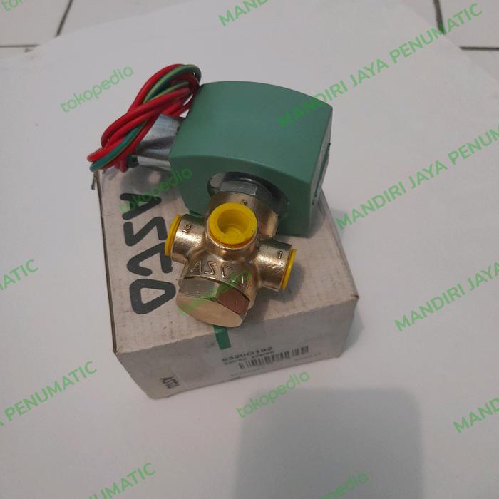 Jual SOLENOID VALVE ASCO 3WAY 8320G182 (M275481) AC220/240V /AC110v 225 PSI - Jakarta Barat ...