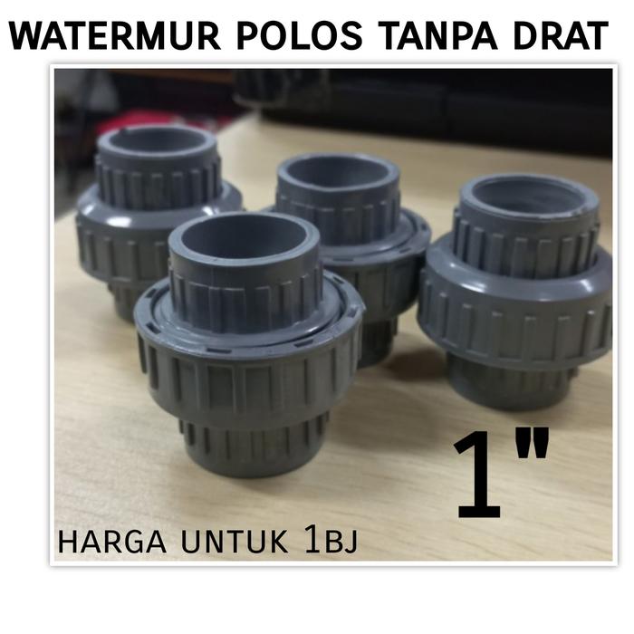 Jual Watermur 1" inch watermor water mur watermoor polos tanpa drat 1 ...