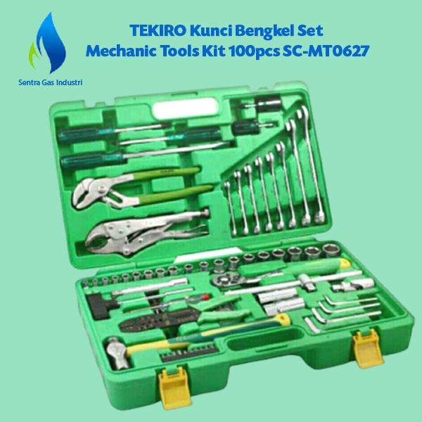 Jual TEKIRO Kunci Bengkel Set Mechanic Tools Kit 100pcs SC-MT0627 - Kota Bekasi - Sentra Gas ...
