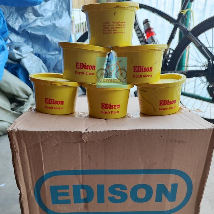 Jual Minyak Gemuk Edison Sepeda Motor Grease Bicycle Hitam Besar | High ...