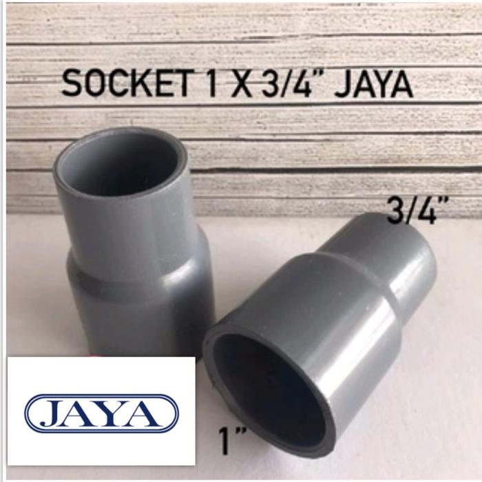 Jual Reducer sok 1" x 3/4" inch JAYA Verlop Sock vlok flok shock ...