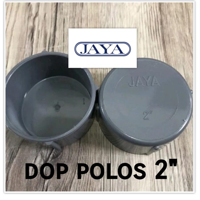 Jual Dop pipa 2" Tutup pipa pvc polos tanpa drat 2 inch Dop Cap 2 inch ...