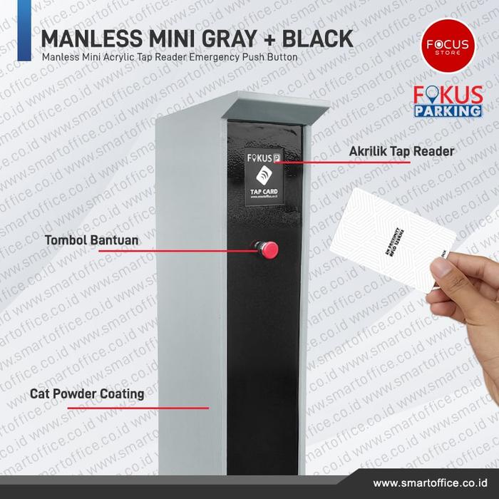Jual Box Parkir Manless RFID Card Tap Reader Tombol Bantuan Premium ...