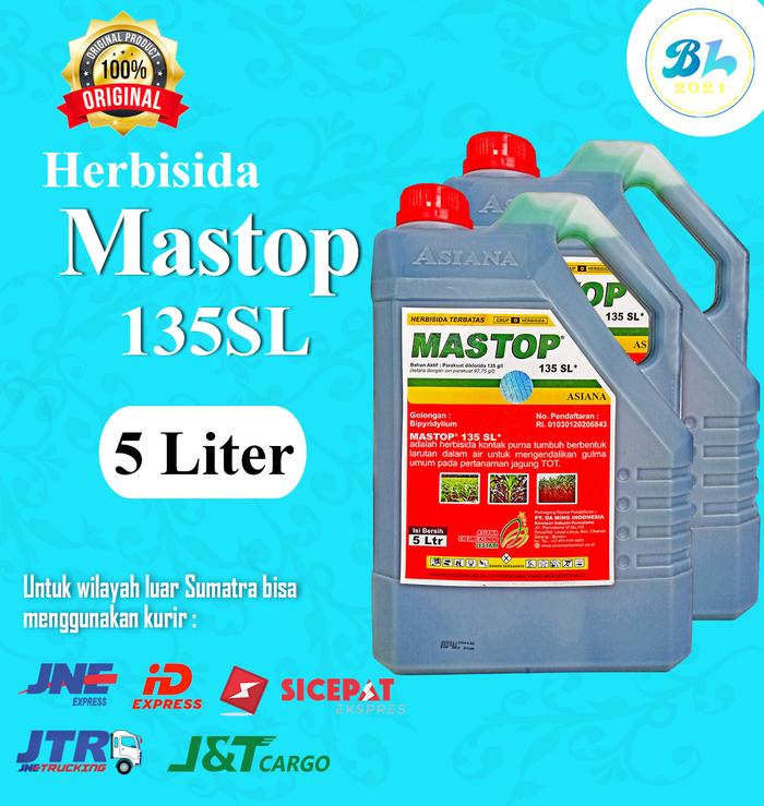 Jual Herbisida Mastop 135SL (5 Liter) - Kab. Bengkalis ...