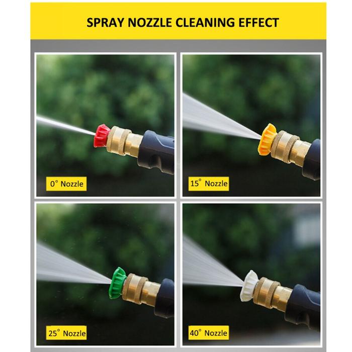 Jual Nozzle spray tip quick release pressure jet cleaner kepala sprayer ...
