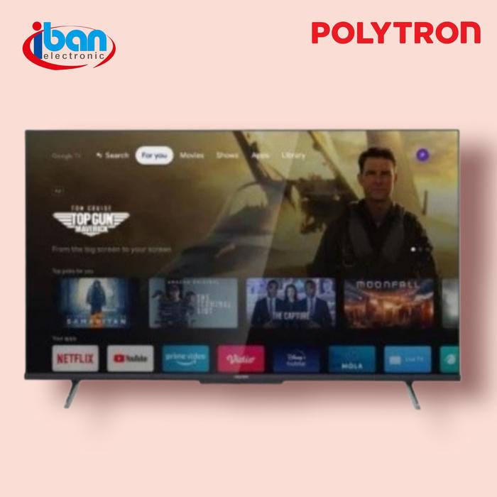 Jual POLYTRON PLD55UG5959 4K UHD SMART GOOGLE TV 55 Inch PLD-55UG5959 ...