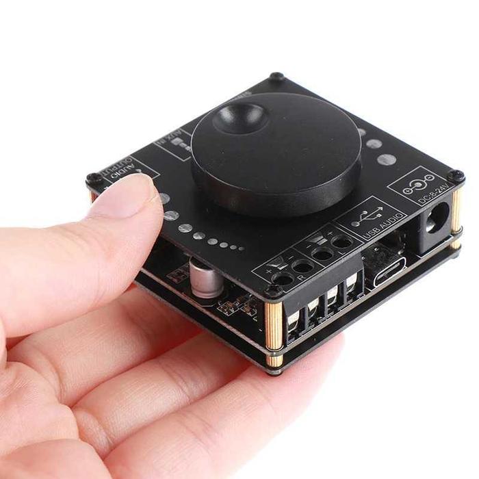 Jual Ampli Mini Audio Amplifier HiFi Bluetooth 5.0 2 x 50 W DC 8V - 24V ...