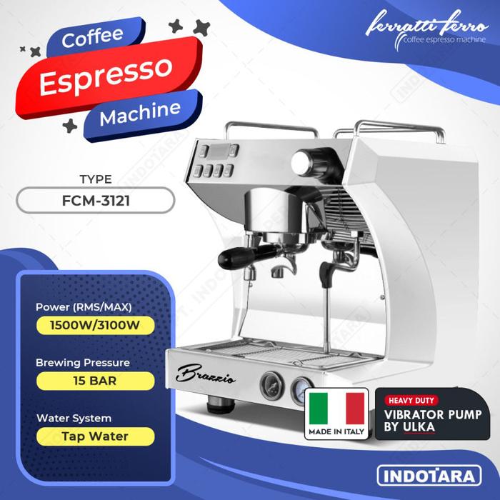 Promo Mesin Kopi Espresso / Espresso Machine Ferratti Ferro FCM-3121 ...