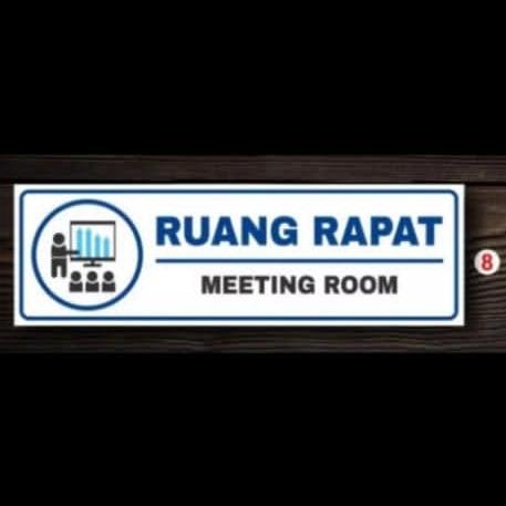 Jual STIKER VINYL RUANG TINDAKAN/RUANG INFEKSIUS/RUANG RAPAT 7,5X23CM ...