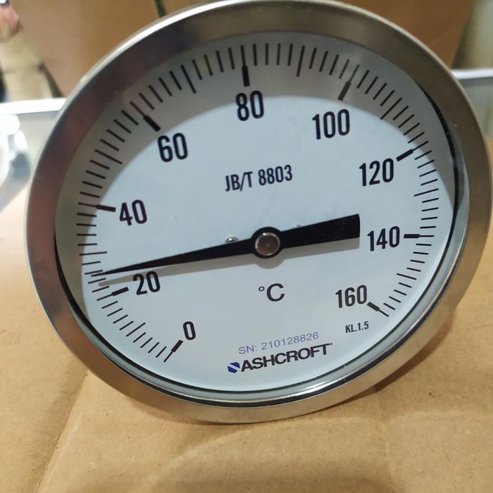 Jual temperature gauge / thermometer 160°C 4" ASHCROFT model payung ...