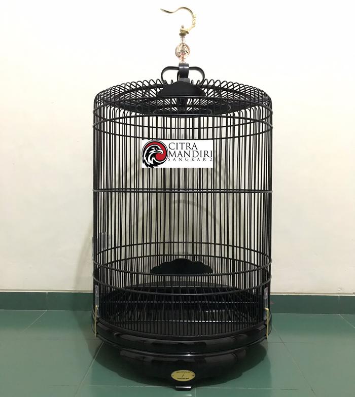 Jual Sangkar Kandang Burung Murai No 2 BNR Black Reborn PVC Original ...