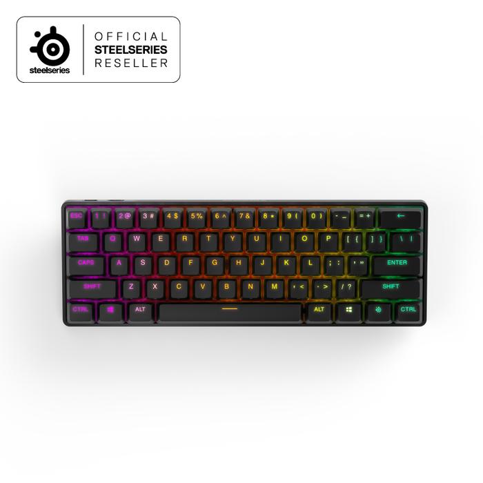 Promo Steelseries Apex Pro Mini 60% Wireless - OmniPoint 2.0 Gaming Keyboard Cicil 0% 3x ...